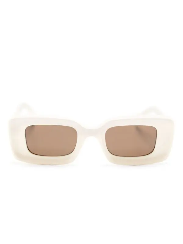 Loewe Chunky Anagram Rectangle Sunglasses