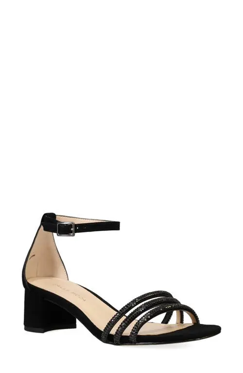 Pelle Moda Waite Ankle Strap Sandal - Black