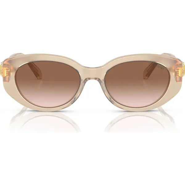 SWAROVSKI 53mm Oval Sunglasses