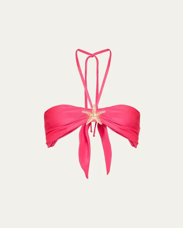 Patbo Starfish Bikini Top Cerise Editorialist