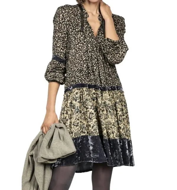 BEATE HEYMANN DRESS MULTI SEQUINED SLEEVELESS  738-26 main image 1