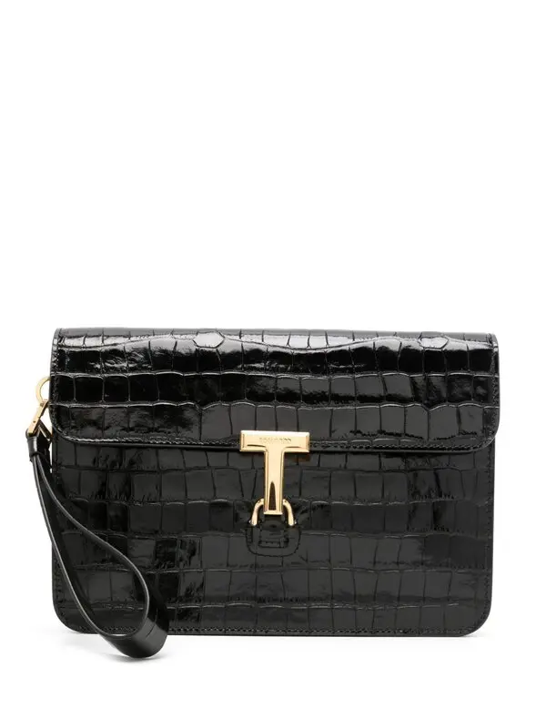 Crocodile Tom Ford Portfolio Bag Tom Ford Portfolio Croc-Embossed