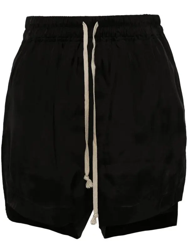 Rick Owens Boxers Drop-crotch Shots - Black | Editorialist