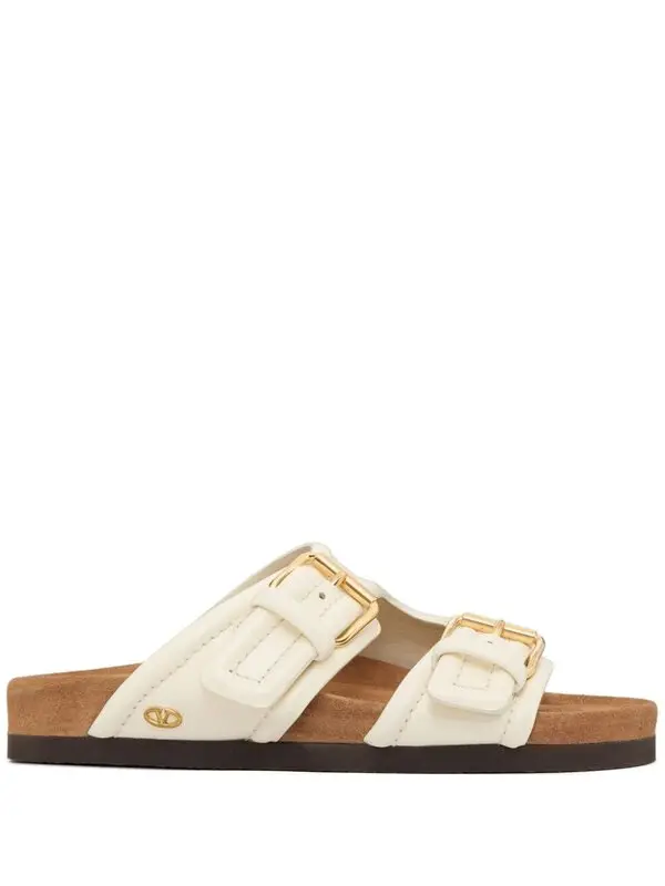 Valentino Garavani 30mm Fussfriend Sandals - White