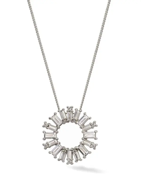 LARK & BERRY Sterling Big Bang Sapphire Pendant Necklace - Silver
