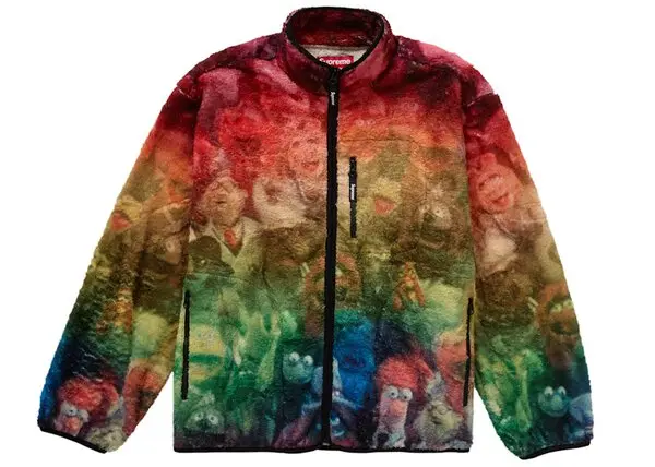 Supreme Muppets Fleece Zip Jacket