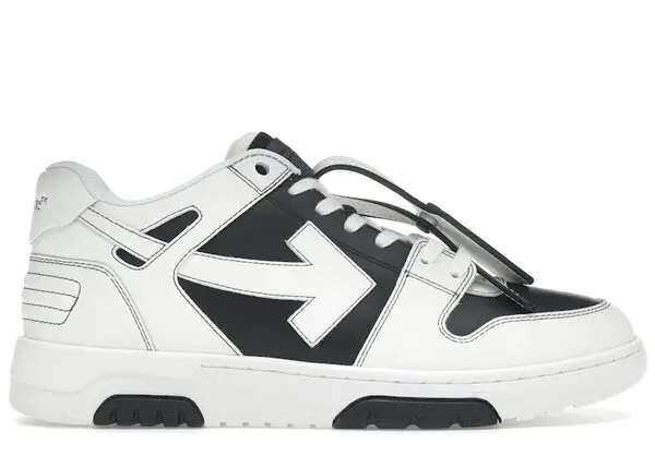 Off-White Out Of Office Low Top Sneakers - Black/white
