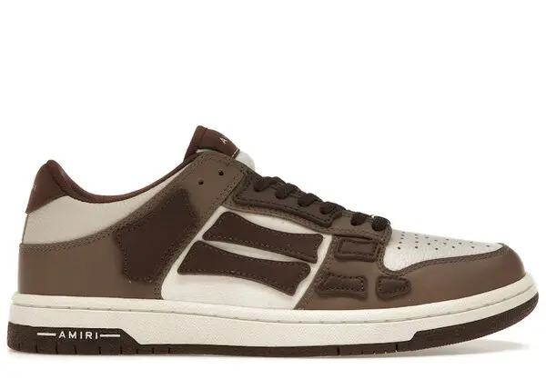 Amiri Skel Low Top Sneakers - Brown