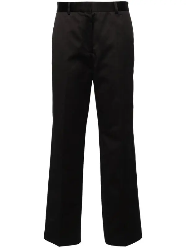 TOTÊME Pressed-crease Straight Trousers