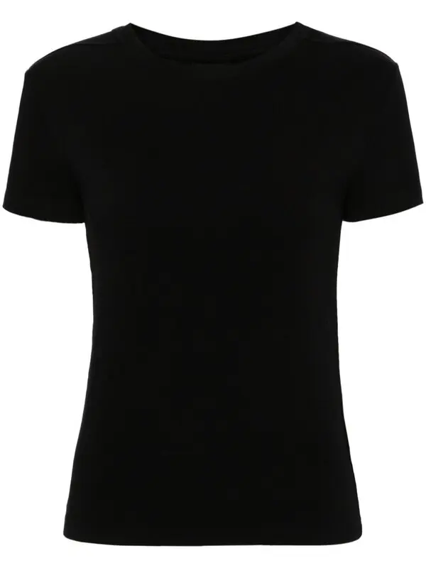 THOM KROM Panelled Crew-neck T-shirt - Black