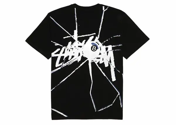 StÜssy Shattered Tee - Black