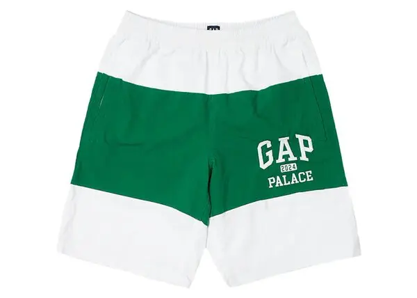 PALACE X Gap Boardshort - White/green