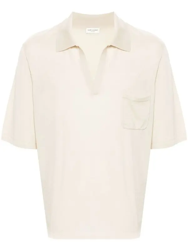 'Cassandre' embroidery t-shirt Half Sleeve