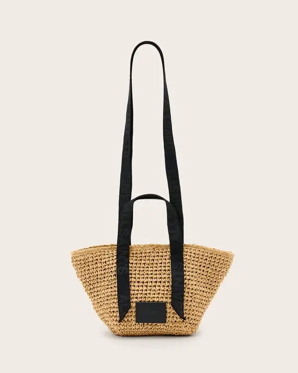 All Saints Celayne Mini Tote Bag - Almond