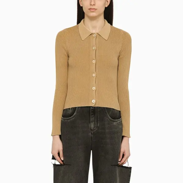 Our Legacy Ribbed Cotton Cardigan - White