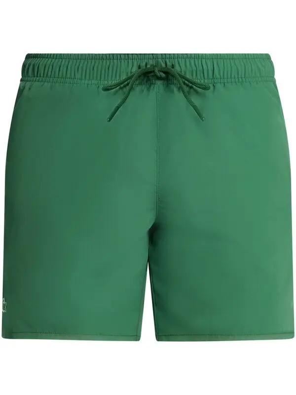 Lacoste Embroidered-logo Swim Shorts