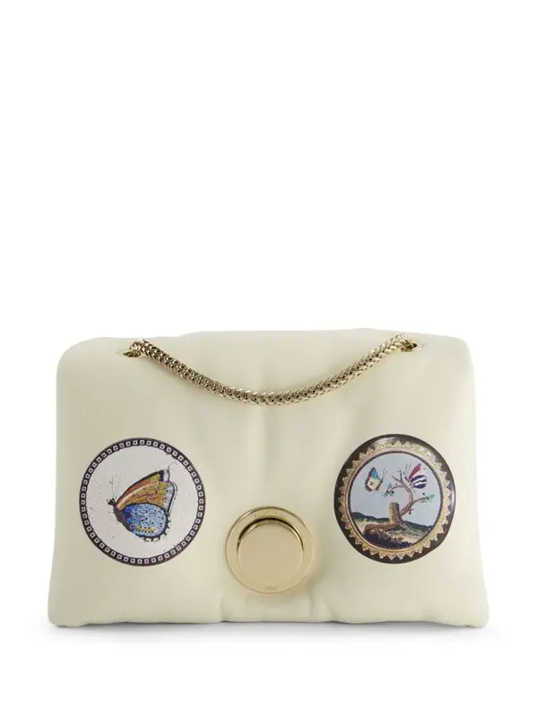 Giambattista Valli Airbag Micromosaic-print Shoulder Bag