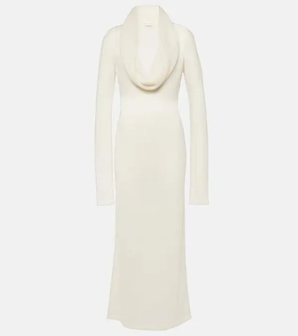 Magda Butrym Alpaca-blend Knitted Maxi Dress
