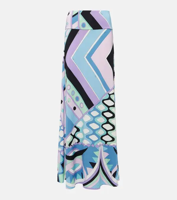 Emilio Pucci Vivara Maxi Skirt - Multicoloured