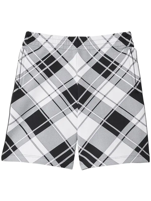Burberry Check-print Shorts