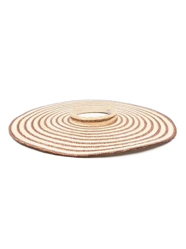 Cult Gaia Magda Interwoven Visor