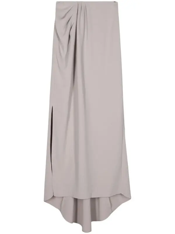 Elisabetta Franchi Draped Maxi Skirt