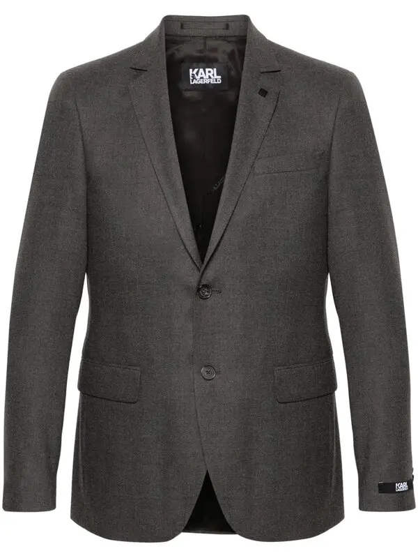 Karl Lagerfeld Single-breasted Blazer