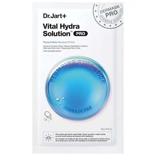 DR. JART+ Vital Hydra Solution Pro Glow Face Mask With Hyaluronic Acid