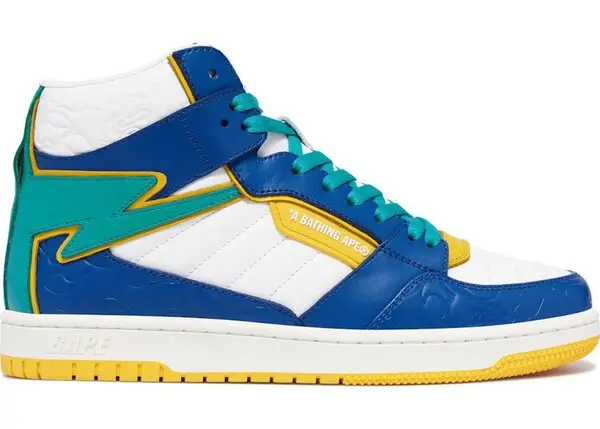 BAPE A Bathing Ape Sta 88 Mid #1in - Blue/white