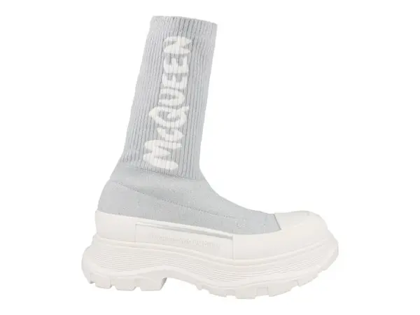 Alexander McQueen Logo Intarsia Chunky Sock Sneakers