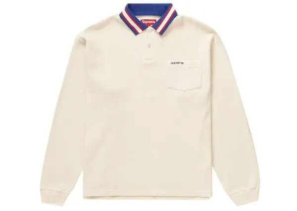 Supreme Thermal L/S Polo Natural S