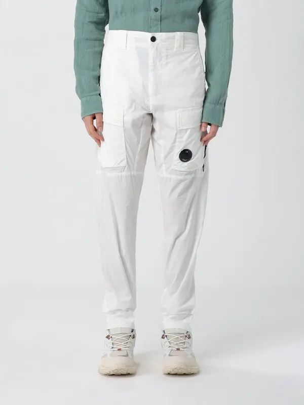C.P. COMPANY Pants - White