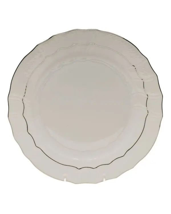 HEREND Platinum Edge Dinner Plate