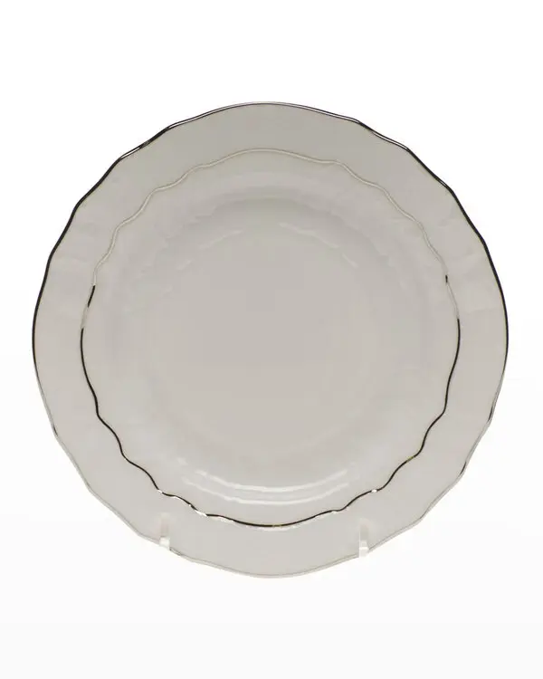 HEREND Platinum Edge Bread & Butter Plate - One-color