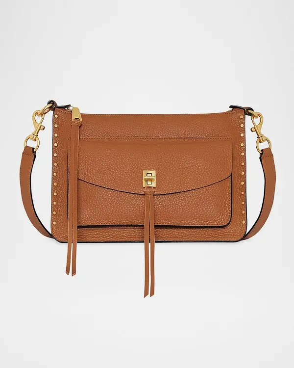 Rebecca Minkoff Darren Leather Shoulder Bag - Brown