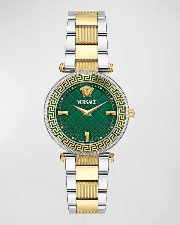 Versace 35mm Reve Two-tone Watch - Two Tone