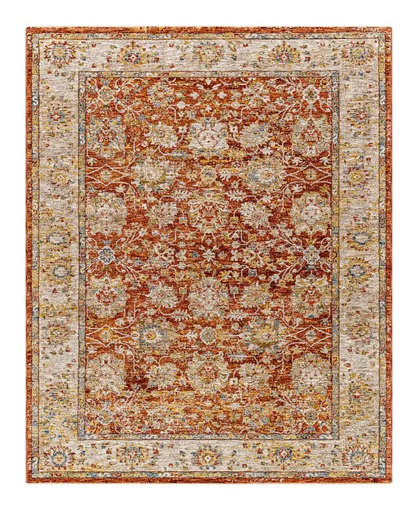 LIVABLISS Mona Lisa Mni-2313 Area Rug, 5' X 7'5 - Rust