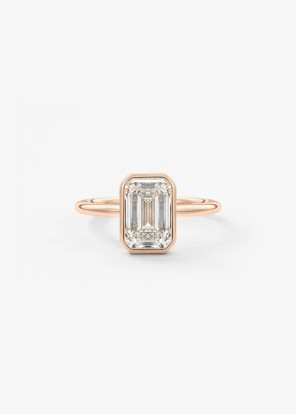FRANK DARLING The Daily Bezel Emerald Ring