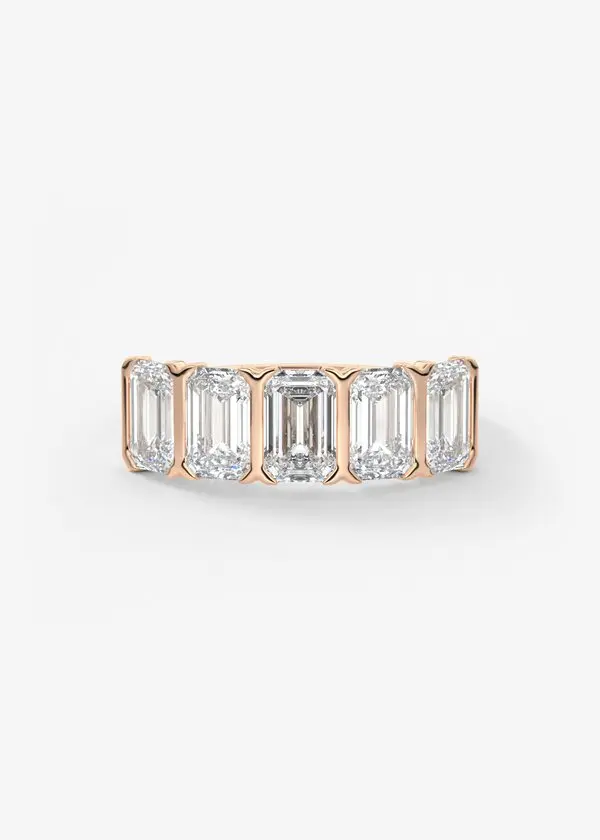FRANK DARLING The Emerald Five Stone Ring
