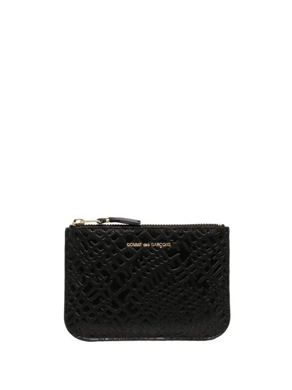 Comme Des Garçons Logo-print Leather Wallet