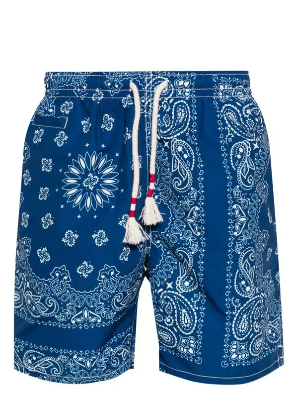 MC2 SAINT BARTH Caprese Jr Swim Shorts - Blue