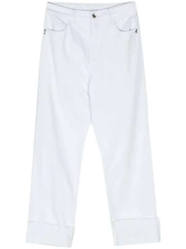 Patrizia Pepe High-rise Tapered Jeans