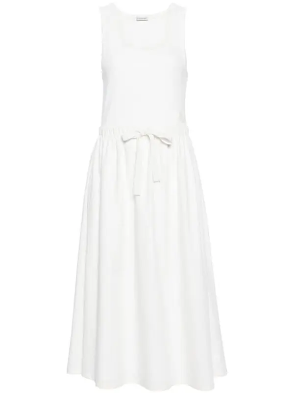 Moncler Drawstring-waist Midi Dress