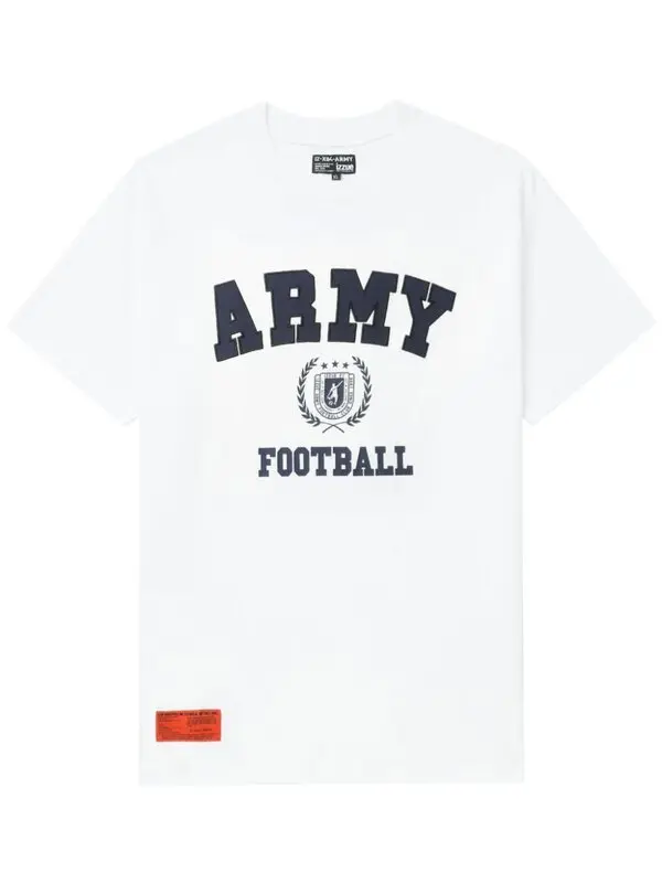 Izzue Text-appliqué Cotton T-shirt
