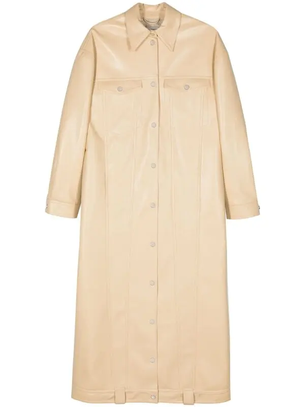 Nanushka Keano Single-breasted Coat