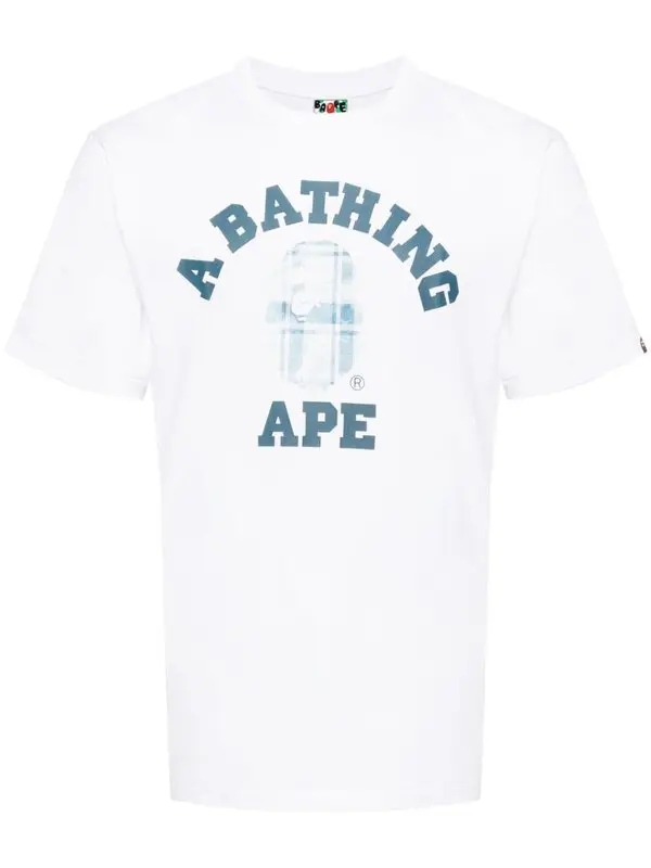 A BATHING APE® Logo-print Cotton T-shirt
