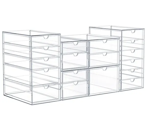 SORBUS 18-drawer Acrylic Organizer For Makeup