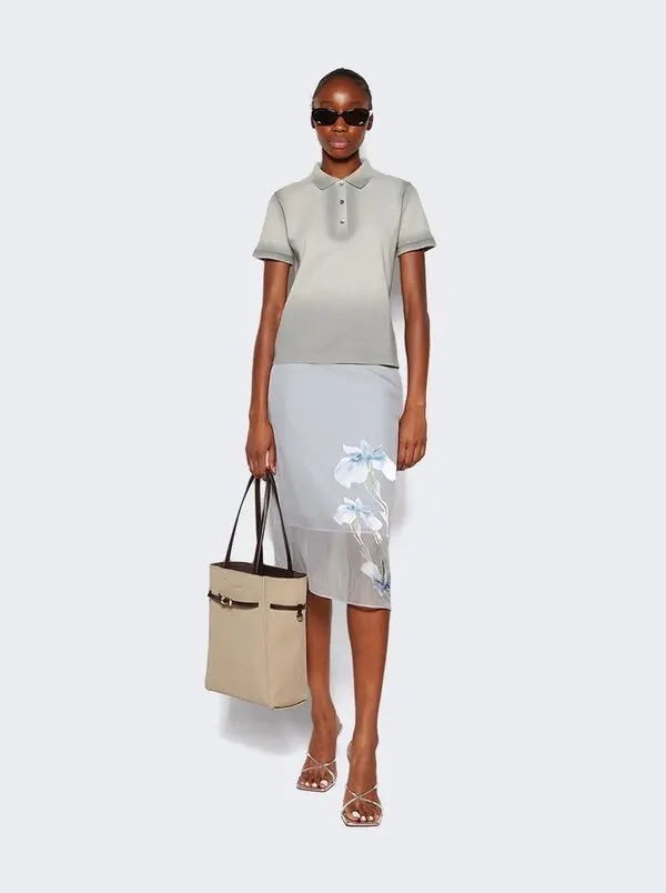 Givenchy Small Voyou Leather Tote Bag - Army Beige