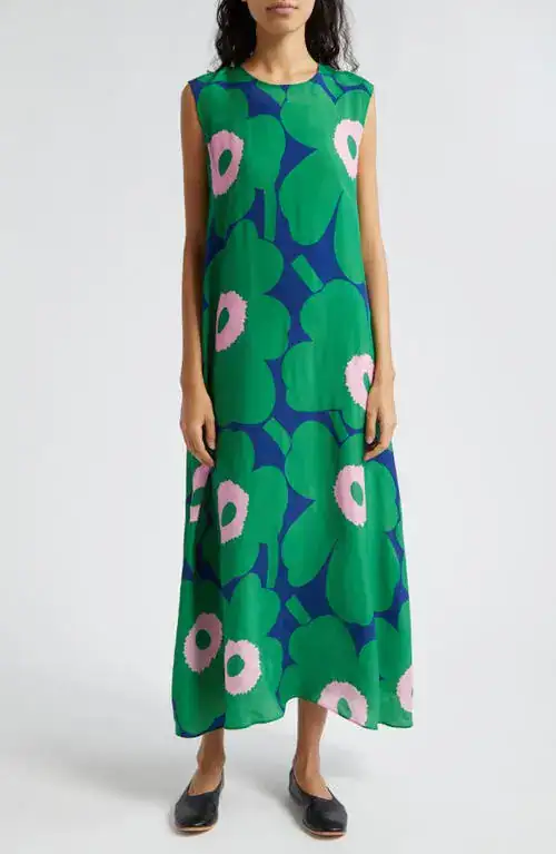 navy blue dress for baby girl Marimekko x Uniqlo's Holiday Capsule is a Cozy Celebration main image 0