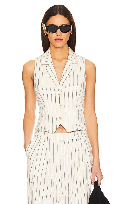 House Of Harlow 1960 X Celia Vest Top